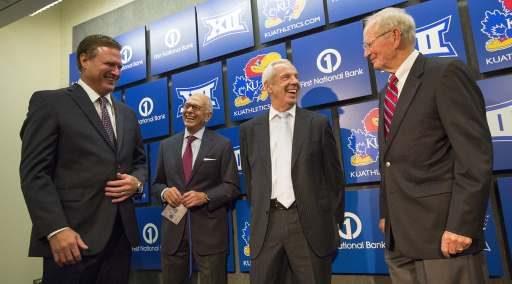 Former Kansas basketball coach Roy Williams to attend Tuesday’s game vs ...